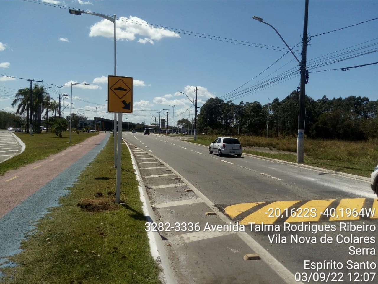 Prefeitura da Serra sinaliza rapidamente quebra-molas após acidente e ...